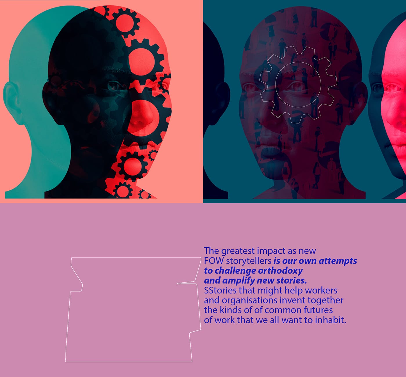 WORK FUTURES | VISUAL IDENTITY part 2 - Valentina Brostean